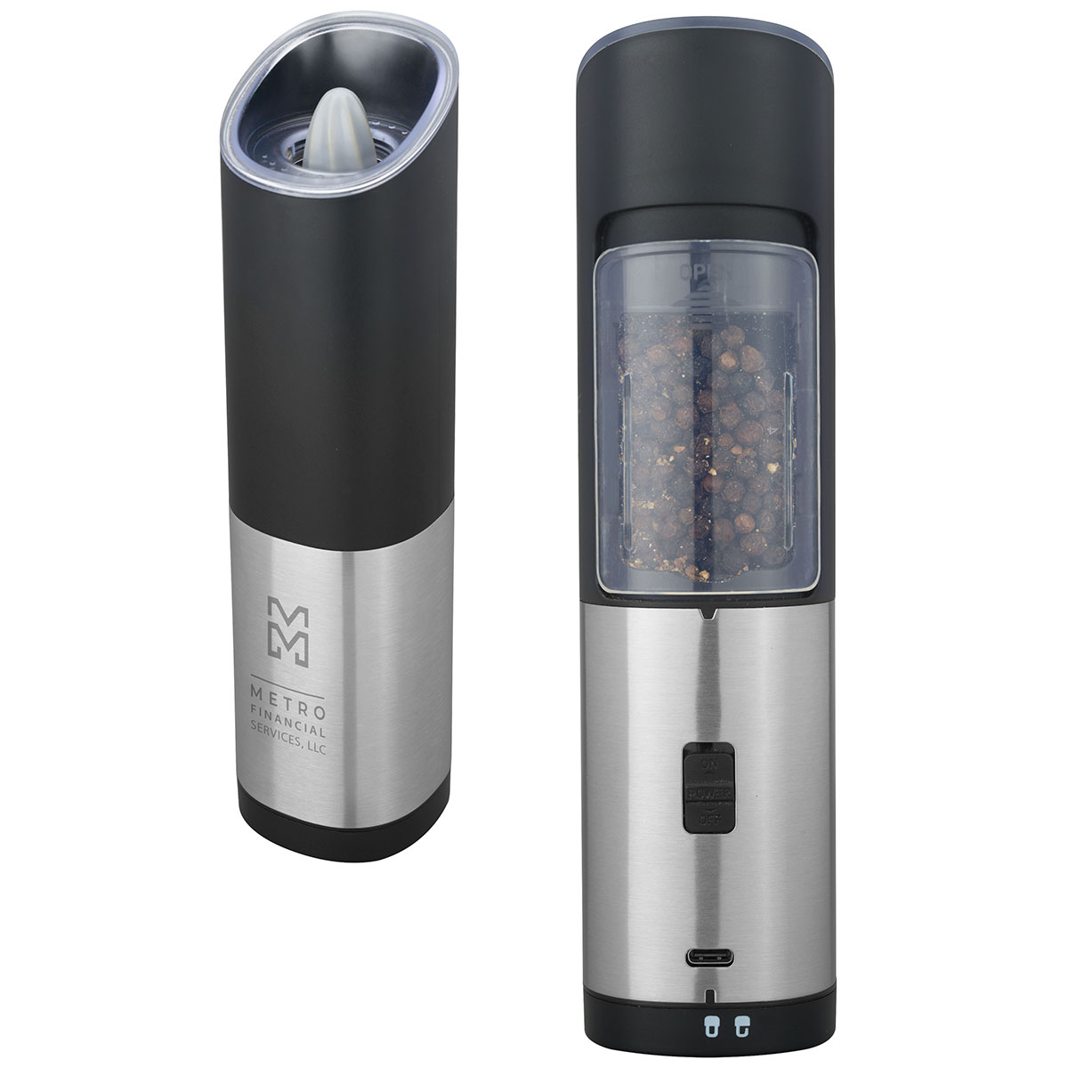 Starline - Rechargeable Salt or Pepper Spice Grinder (HW56, 15756)