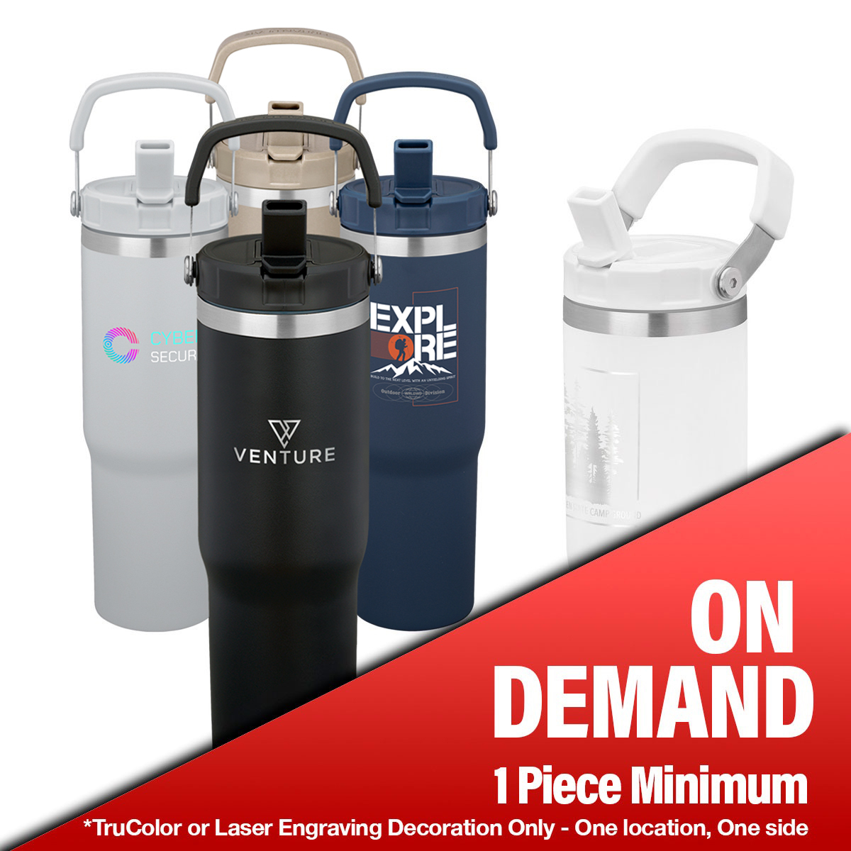 Starline - 28oz Urban Peak® Pinnacle Flip Straw Tumbler (SL179PRD, 833294)