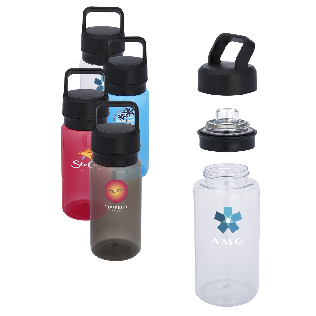 Starline - Urban Peak® 24oz Dual Top Tritan™ Water Bottle (SL183TR, 33299)