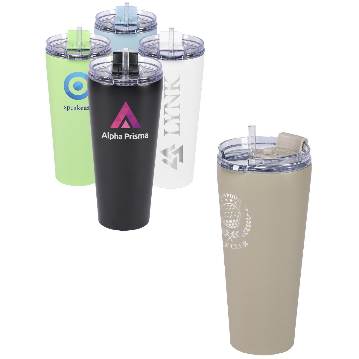 Starline - 30oz Urban Peak® Cascade Pop-Up Straw Tumbler (SL198PR, 33329)