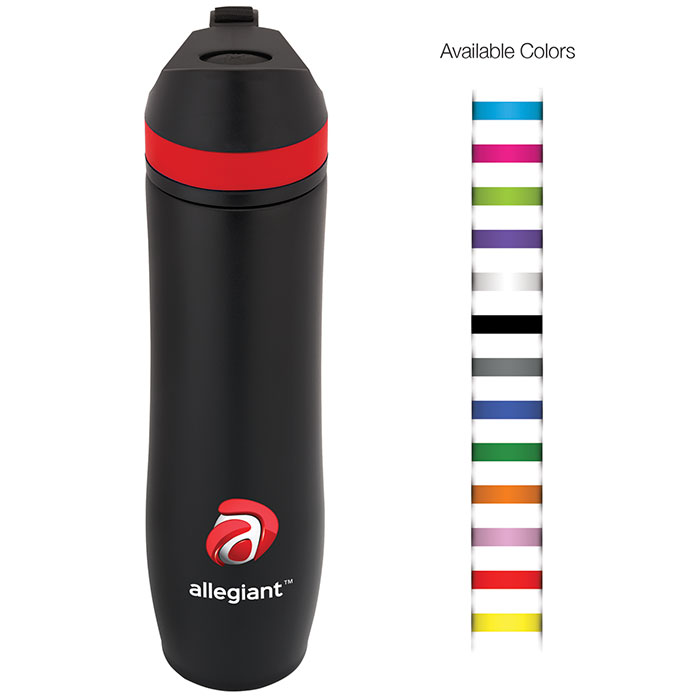 Starline - 20 oz Persona® Wave Trail Vacuum Water Bottle (SL216PR, 33263)